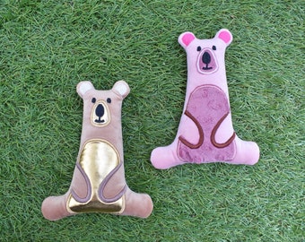 Teddy Bear Stuffie ITH Embroidery Machine Pattern - Etsy