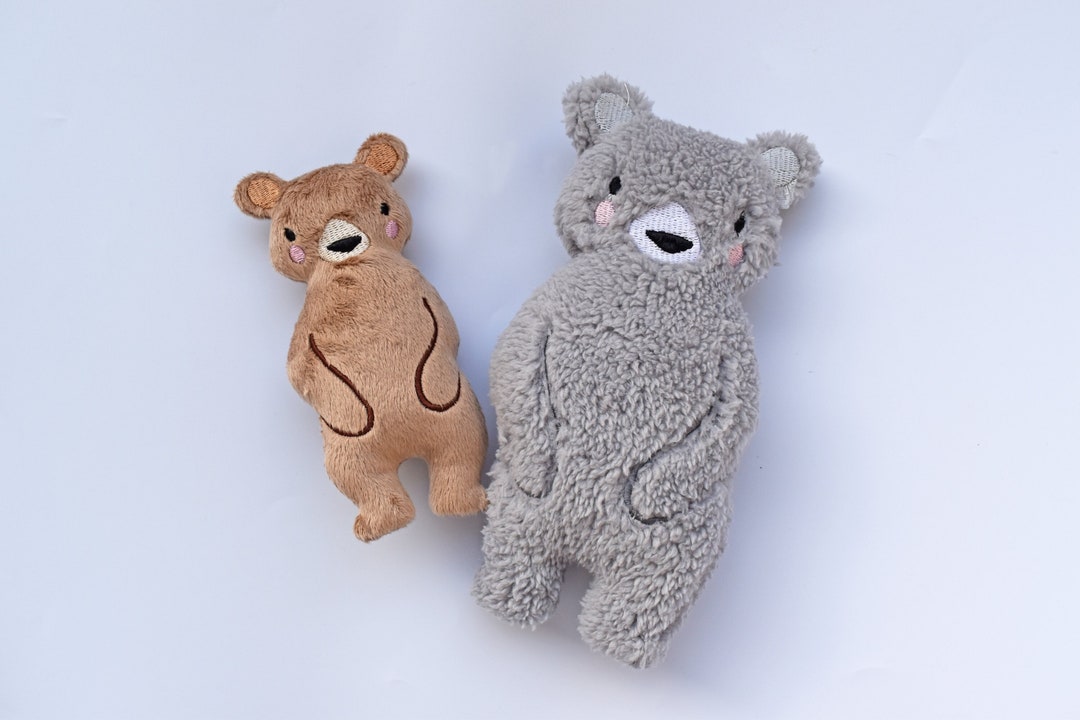 Teddy Bear Stuffie ITH Embroidery Design , Machine Pattern, ITH Bear ...