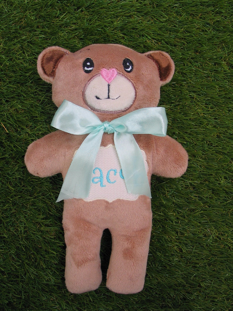Teddy Bear Stuffie ITH Embroidery , Machine Pattern, ITH Bear Stuffie ...