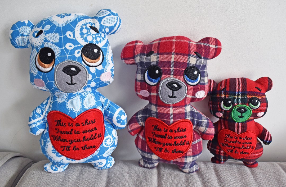 Memory Bear Embroidery Design 5x7, 6x10, 7x12, 8x8, 8x12 - Etsy