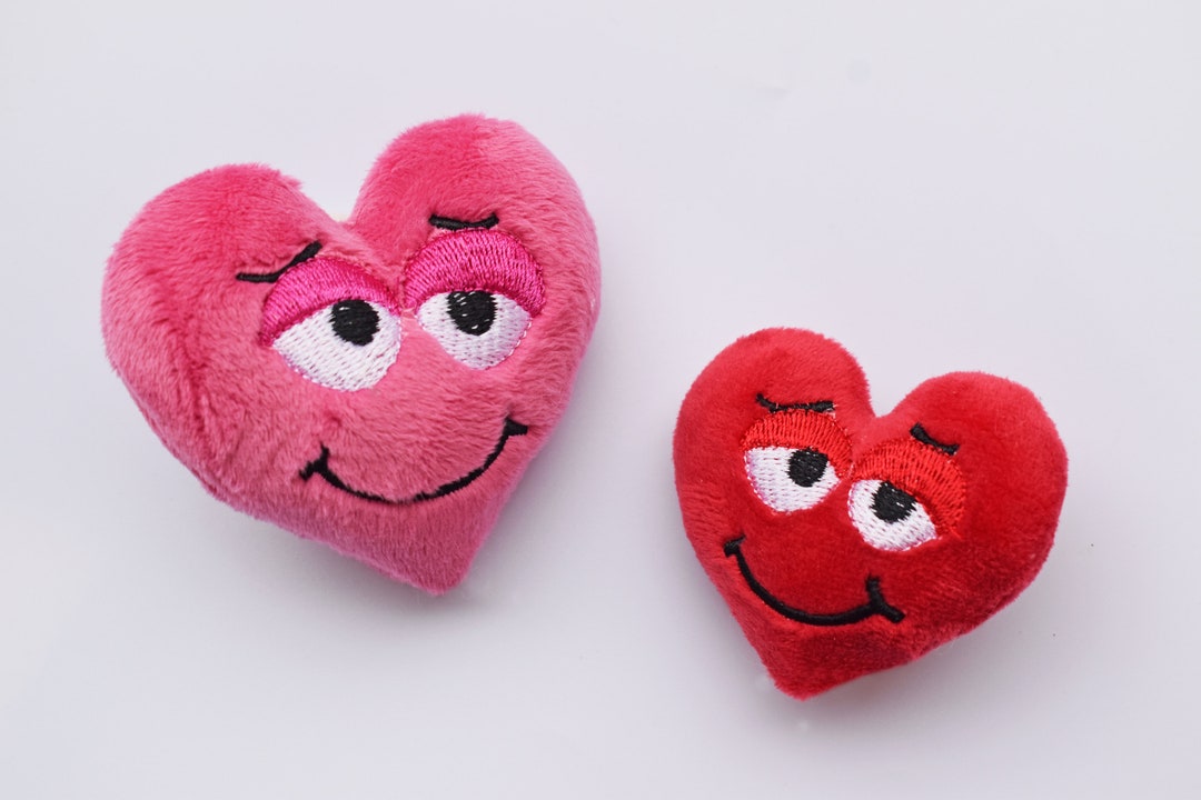 Little Heart in the Hoop 4x4 Heart Stuffie ITH Embroidery , Machine ...