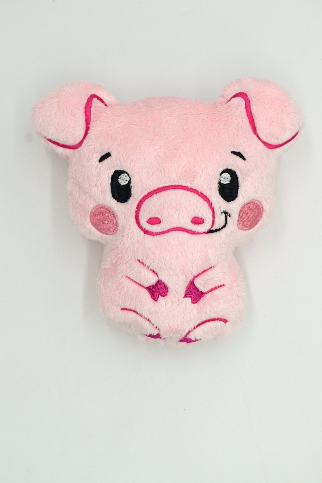 Piggy Pig Stuffie ITH Embroidery , Machine Pattern, ITH Piggy Stuffie ...