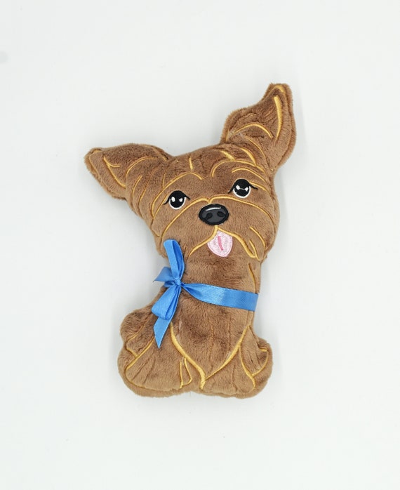 Yorkie Yorkshire Terrier Dog Stuffie ITH Embroidery Machine | Etsy