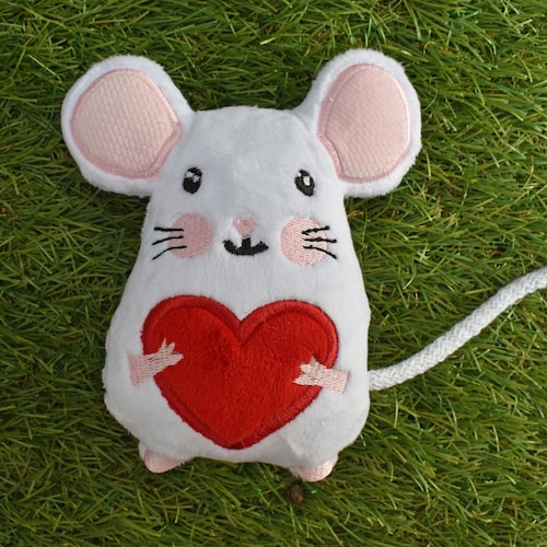 Mouse Stuffie ITH Embroidery Machine Pattern ITH Mouse - Etsy
