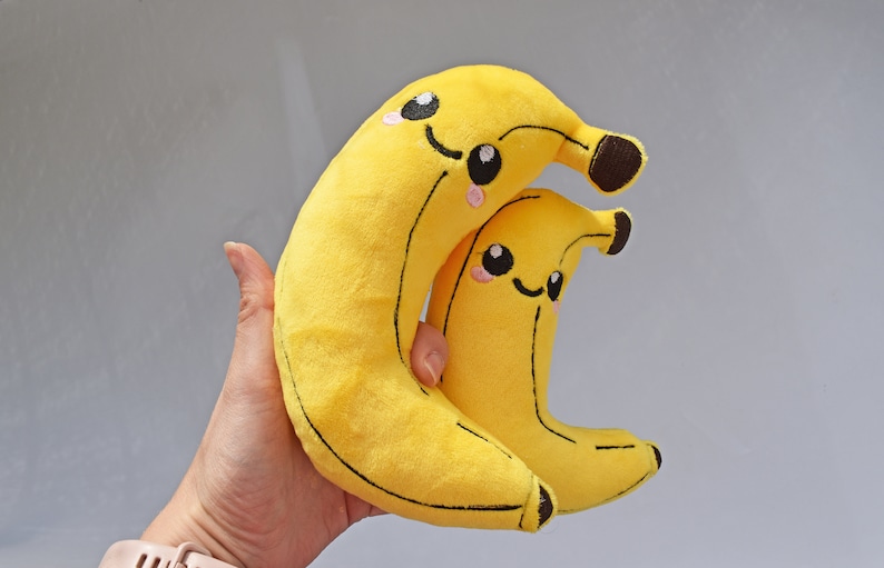 Banana Fruit Stuffie ITH Embroidery , Machine Pattern, ITH Fruit ...