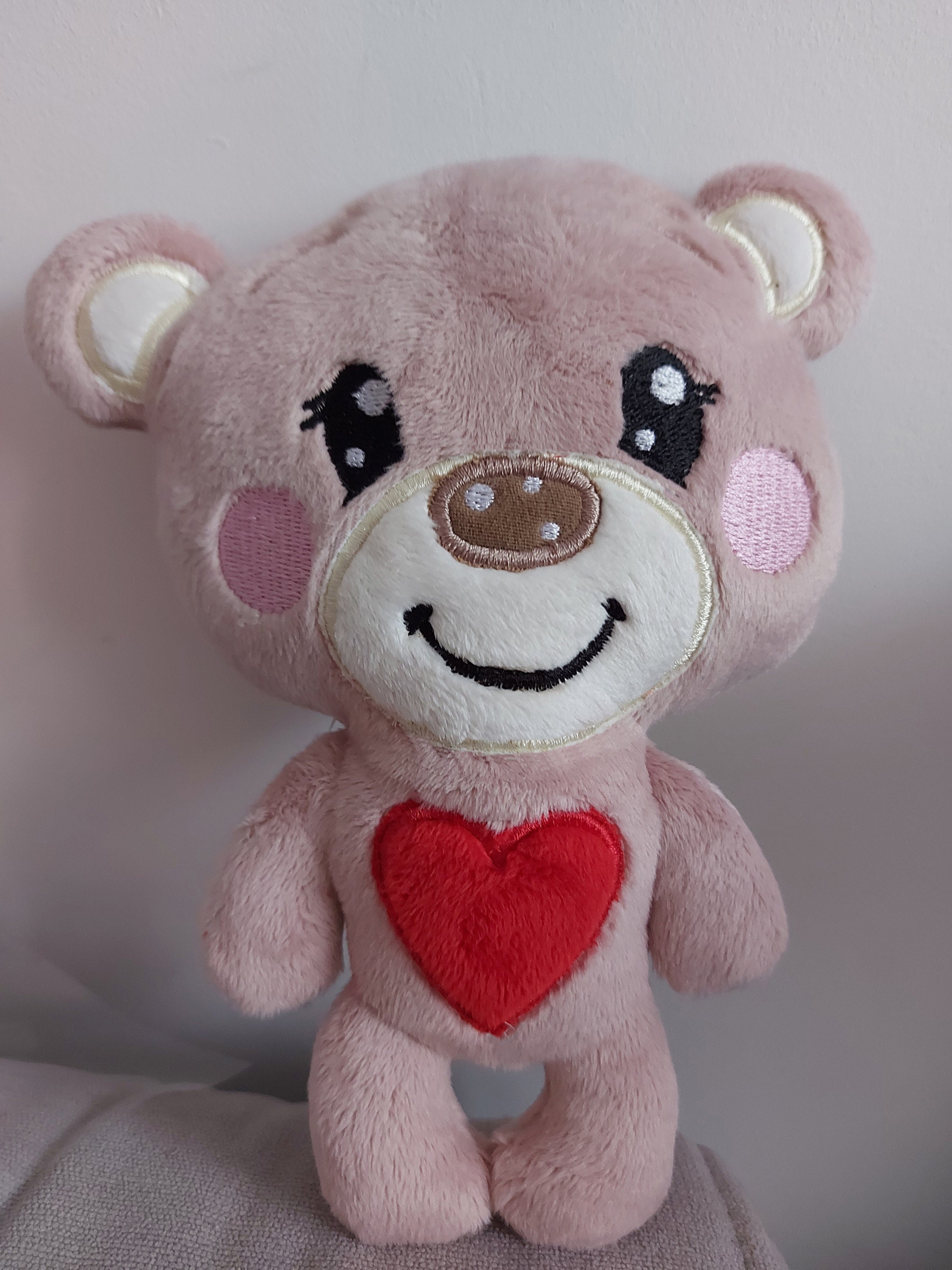 Teddy Bear Stuffie ITH Embroidery Machine Pattern ITH Bear | Etsy