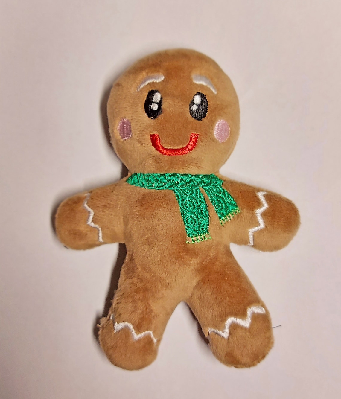 Gingerbread Man in Scarf Embroidery Pattern , in the Hoop, ITH, Softie ...