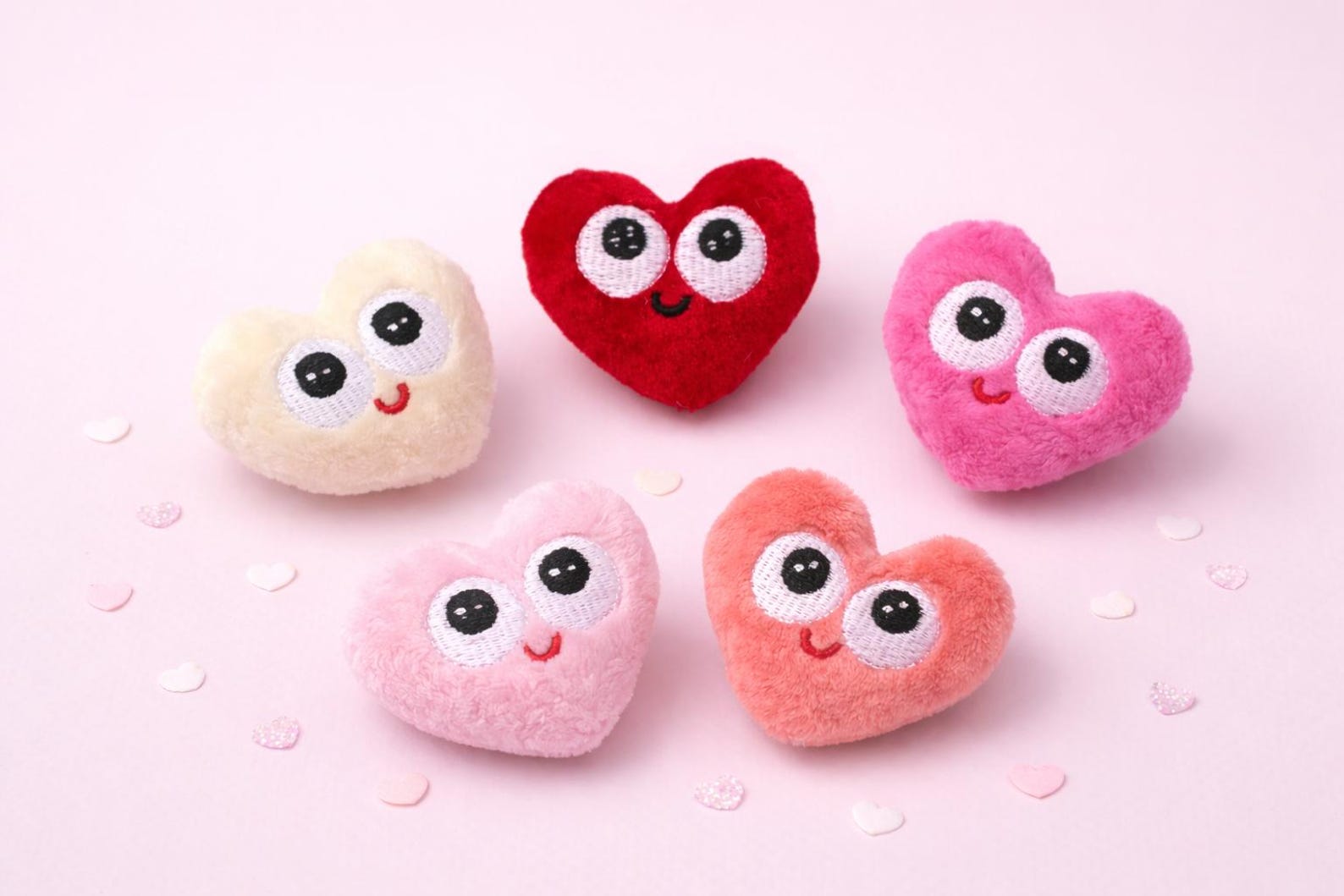 Little Heart in the Hoop 4x4 Heart Stuffie ITH Embroidery , Machine ...