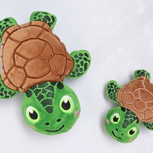 Turtle Stuffie ITH Embroidery Design 5x7, 6x10, 7x12, 8x8, 8x12 - Etsy