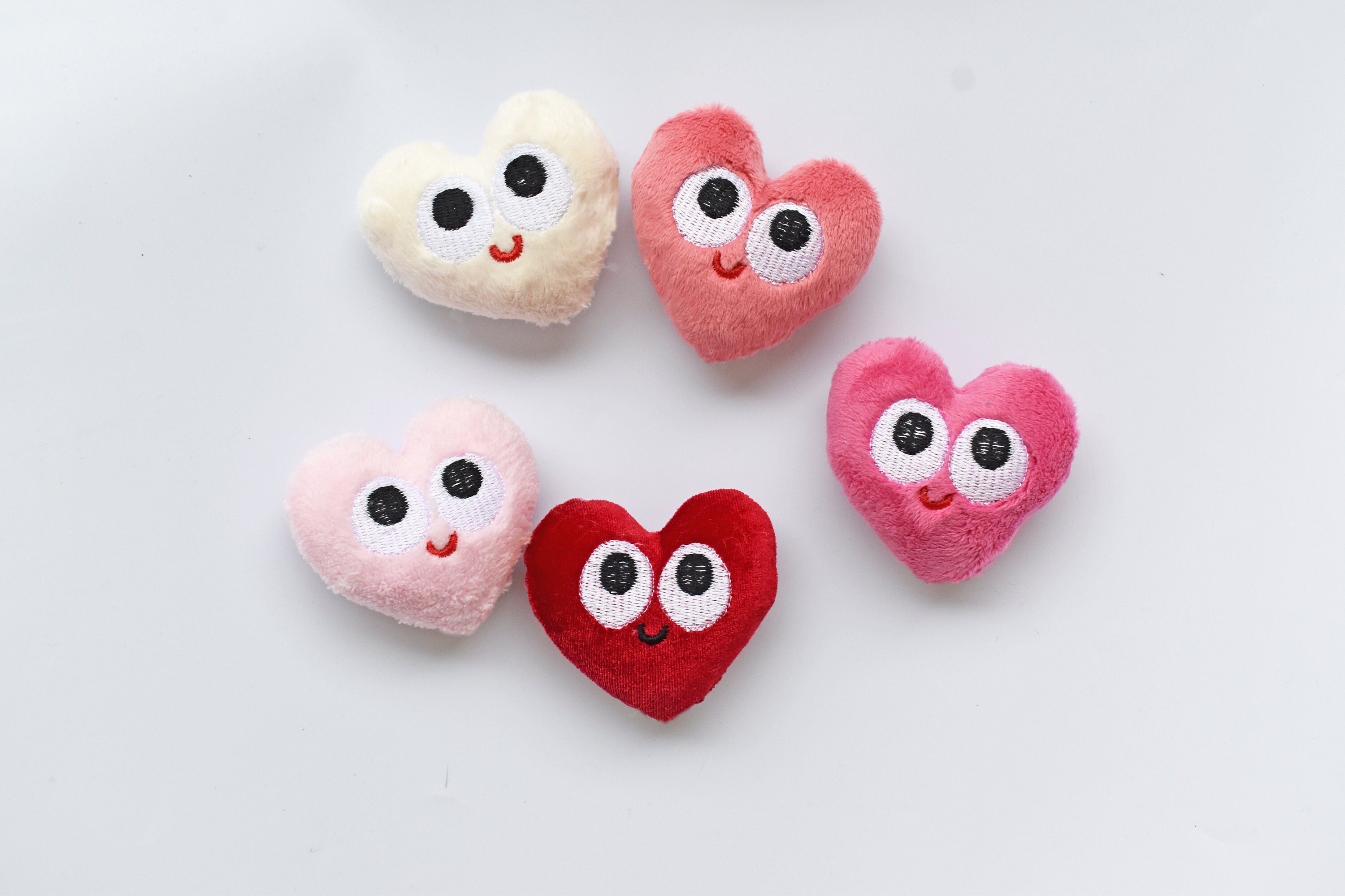 Little Heart in the Hoop 4x4 Heart Stuffie ITH Embroidery , Machine ...