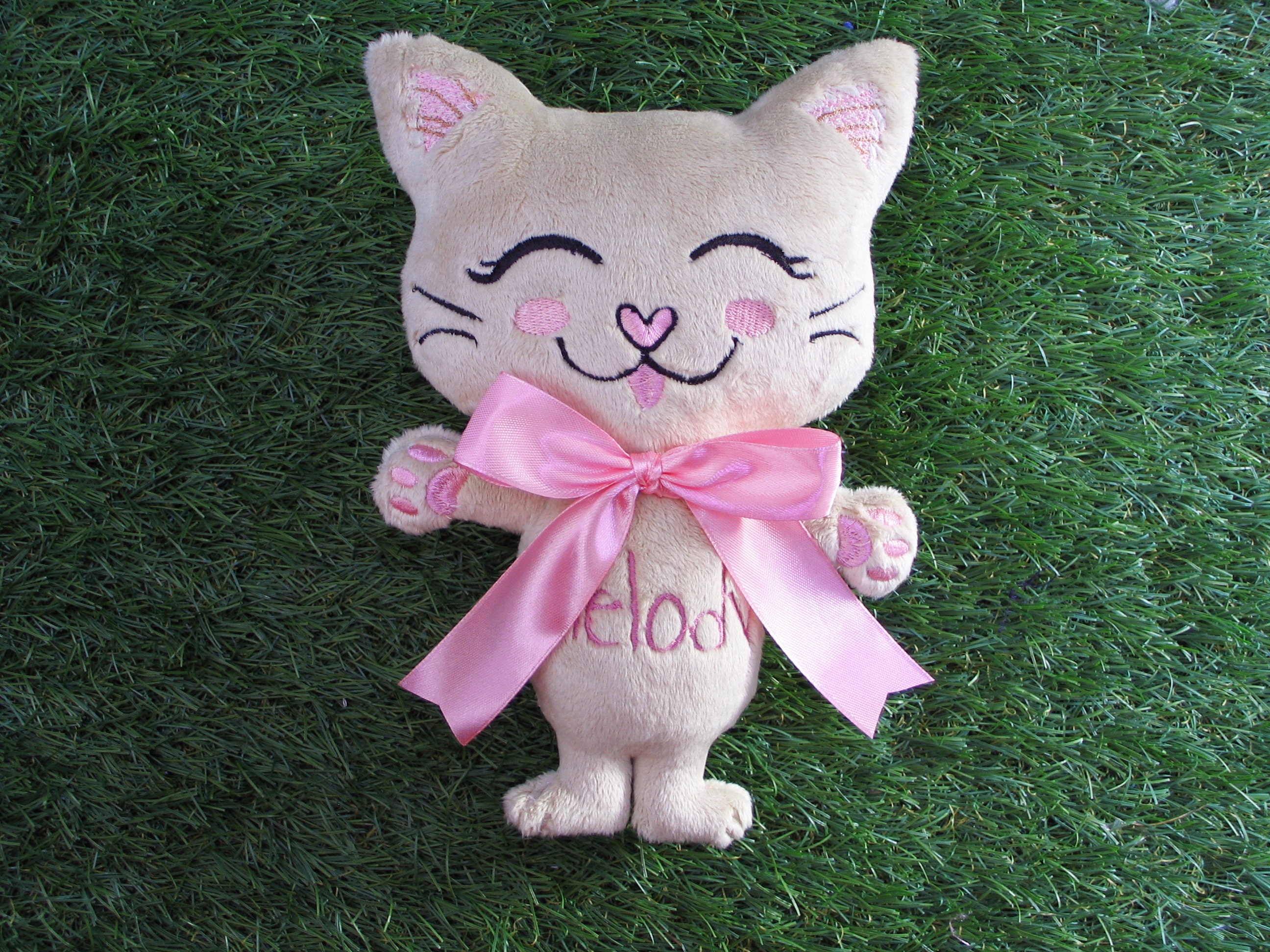 Kitty Stuffie ITH Embroidery Machine Pattern ITH Stuffie - Etsy UK