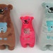 Teddy Bear Stuffie ITH Embroidery , Machine Pattern, ITH Bear Stuffie ...