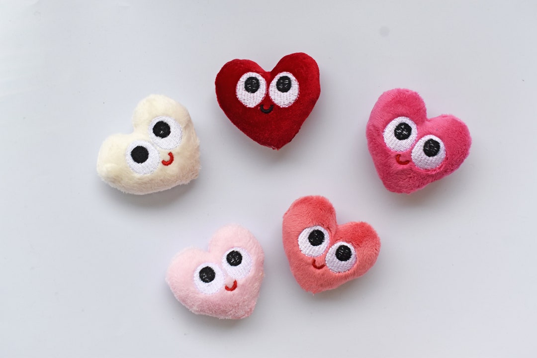 Little Heart in the Hoop 4x4 Heart Stuffie ITH Embroidery , Machine ...