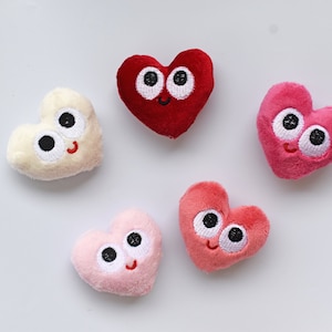 Little Heart in the Hoop 4x4 Heart Stuffie ITH Embroidery , Machine ...