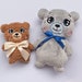 Teddy Bear Stuffie ITH Embroidery , Machine Pattern, ITH Bear Stuffie ...