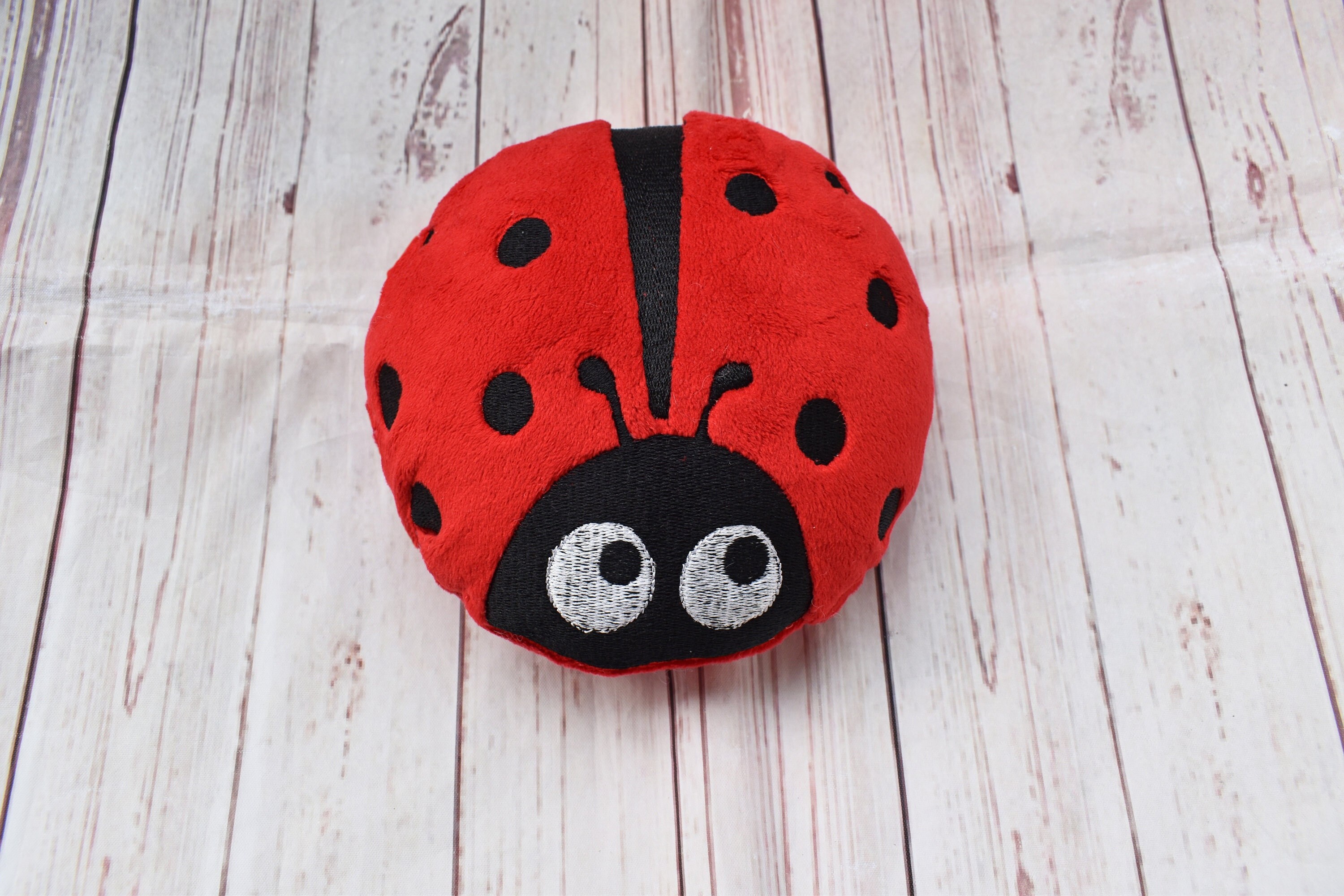 Ladybug Stuffie ITH Embroidery ,machine Pattern,ith Stuffie, Softie ...