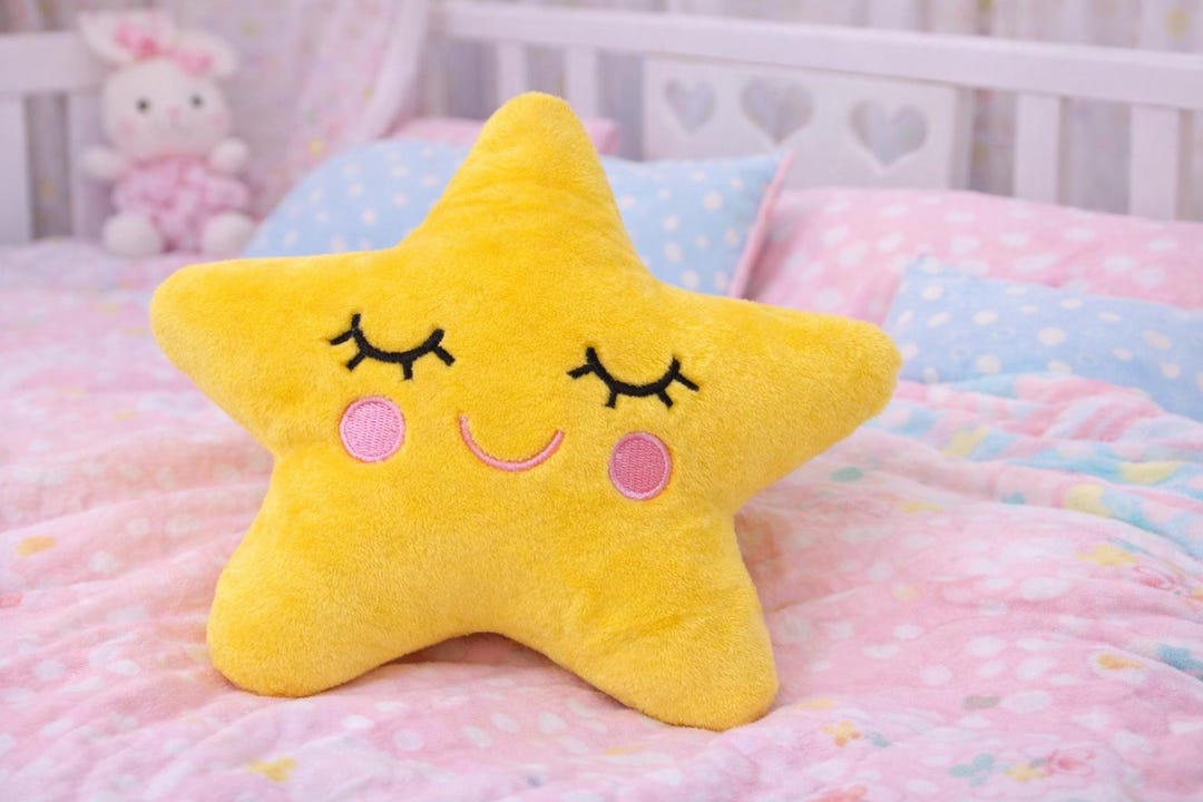 Star Embroidery Pattern, in the Hoop ITH, Softie Stuffie Plushie Kids ...