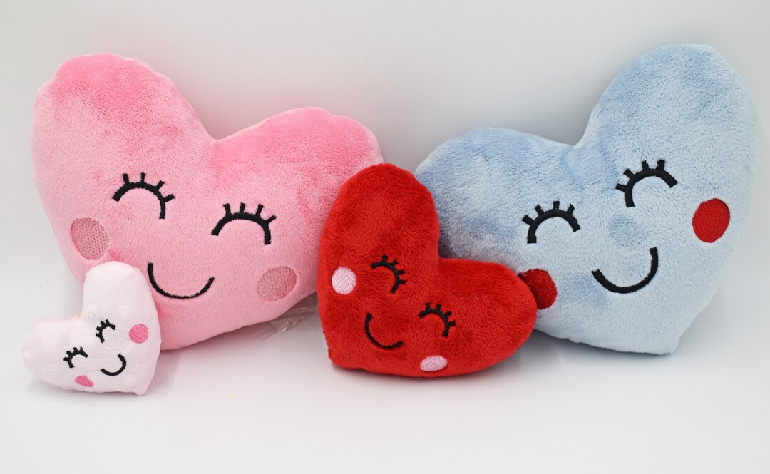 Heart Stuffie ITH Embroidery , Machine Pattern, ITH Heart Stuffie ...