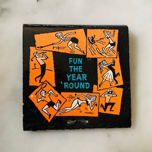 Vintage Sahara Chateau Miami Beach Matchbook / Vintage Miami Matches ...