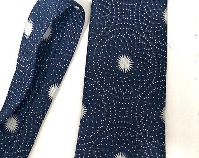 Vintage Count Bellini Tie / Vintage Necktie Sun Star Pattern - Etsy