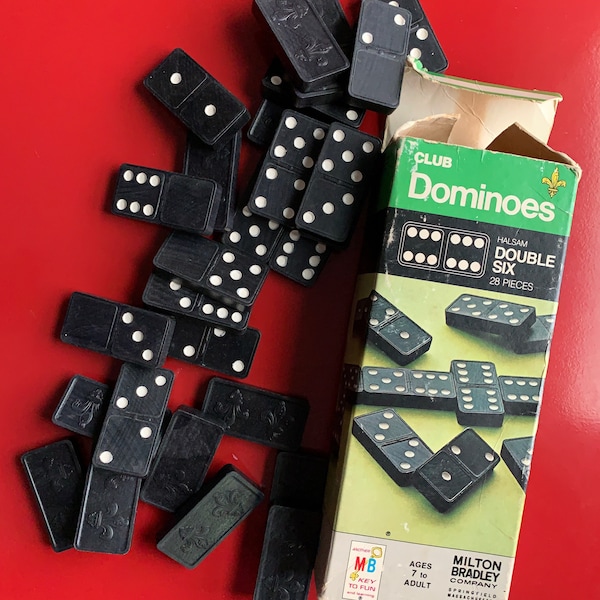 Vintage Dominoes - Etsy