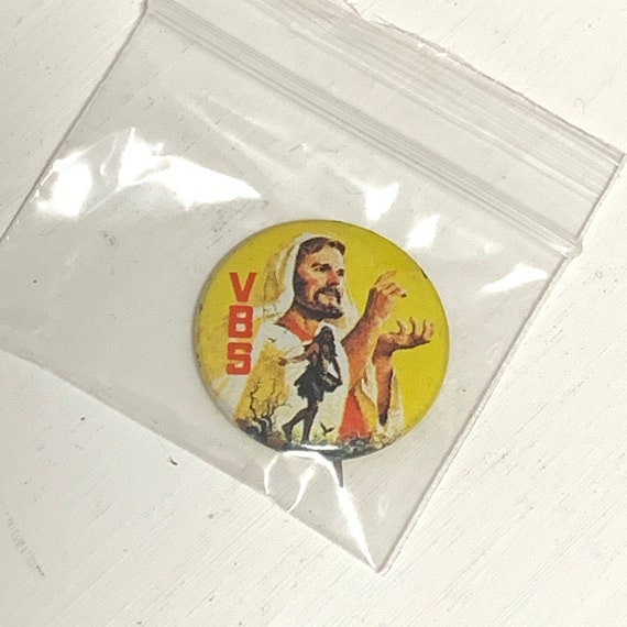 Vintage VBS Jesus Pin / Vacation Bible School / Retro - Etsy