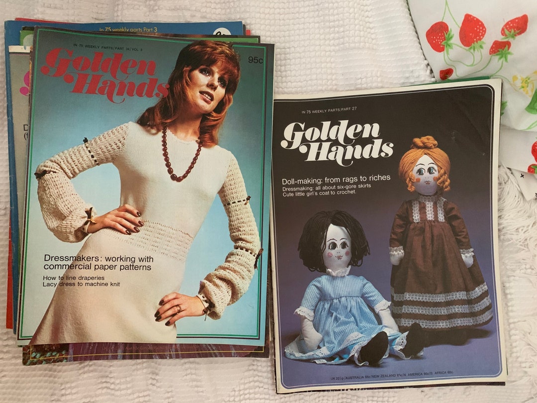 Vintage Golden Hands Magazine / Vintage Craft Magazine / Choose Issue ...