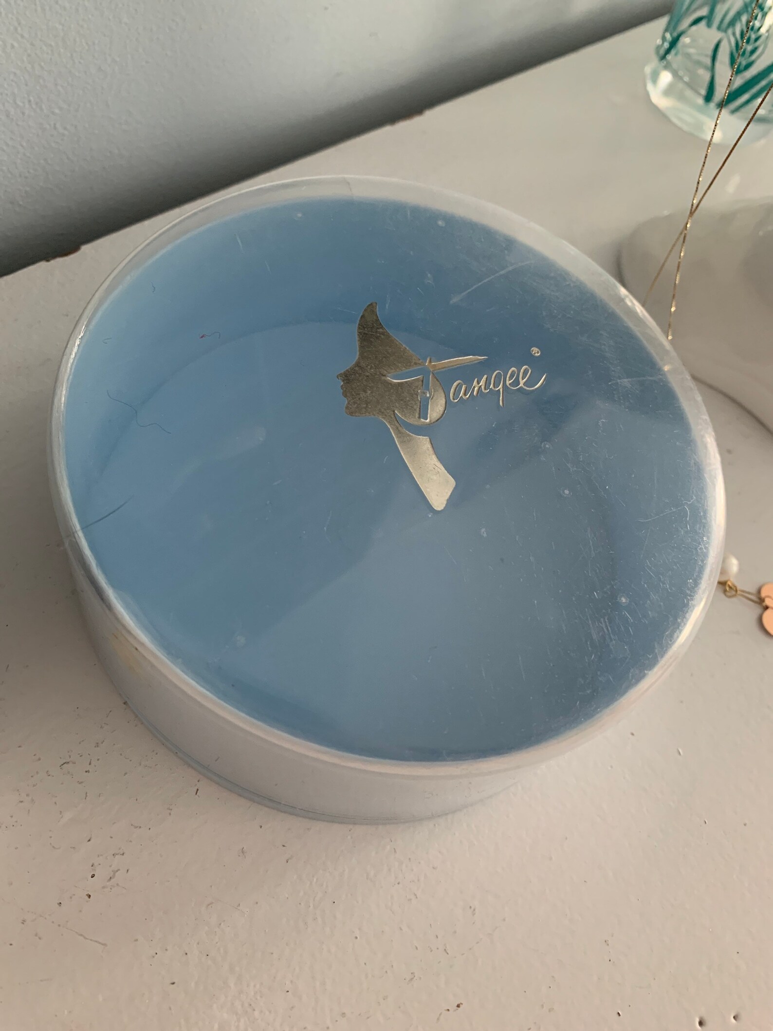 Vintage Tangee Powder Container / Plastic Dusting Powder Case | Etsy