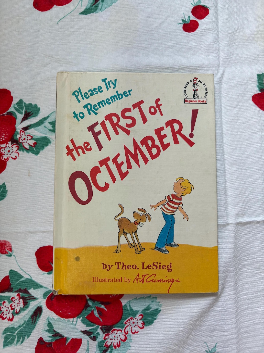 Vintage Dr. Seuss Beginner Book: Please Try to Remember the First of ...