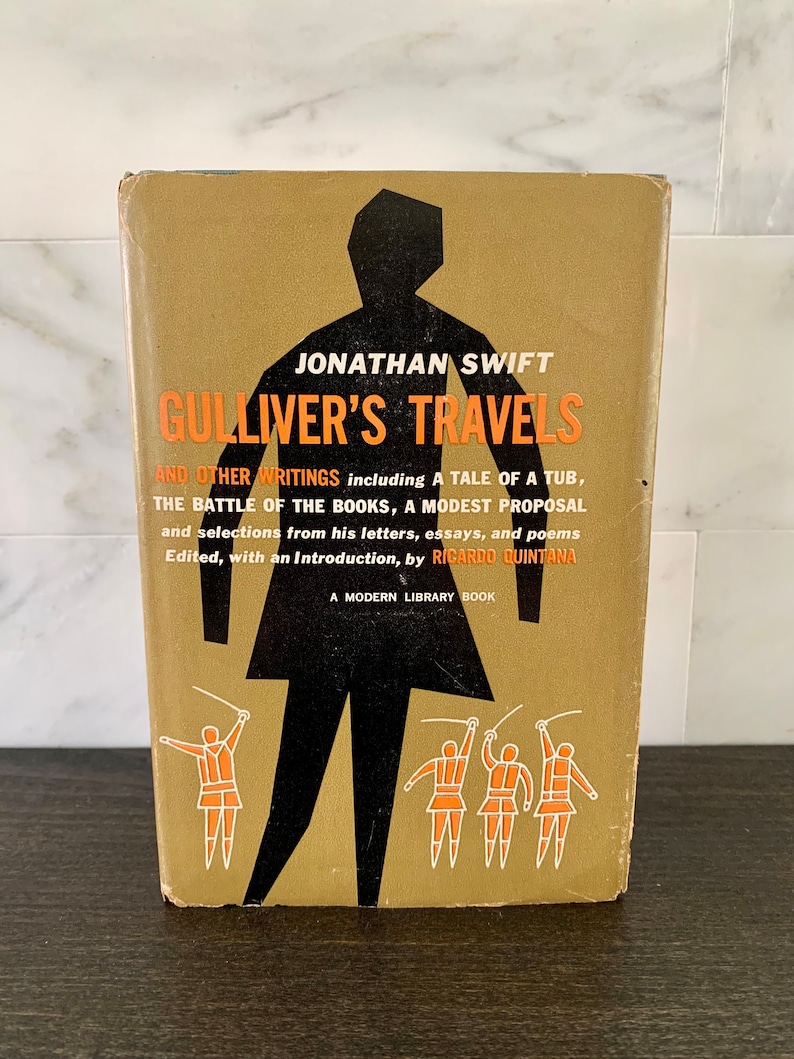 Vintage Gulliver's Travels First Modern Library Edition 1958 With Dust ...