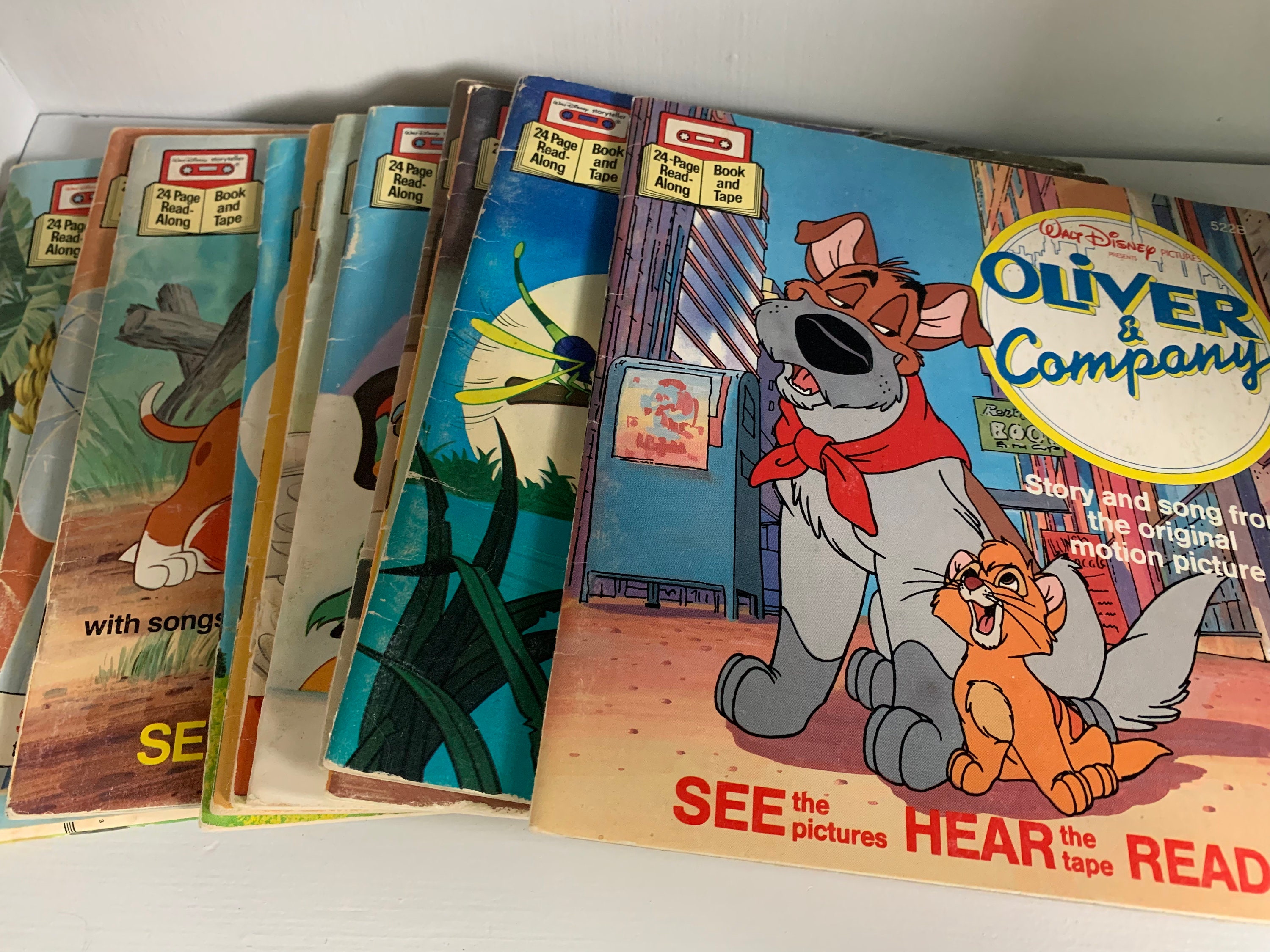 Vintage Walt Disney Storyteller Books / Books Only / No Tapes - Etsy