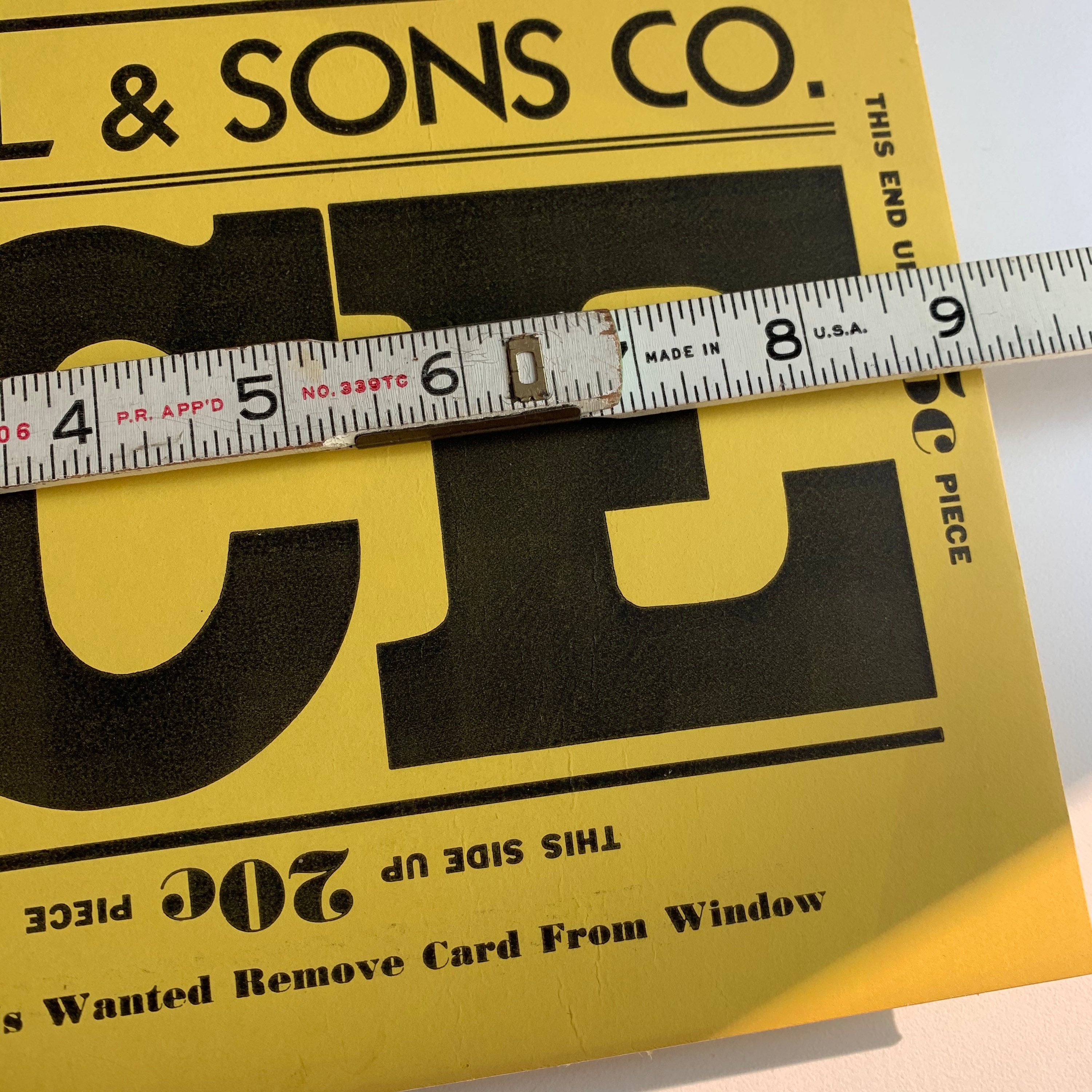 Framed Vintage Ice Card / Window Card for Ice Delivery / 11 X | Etsy