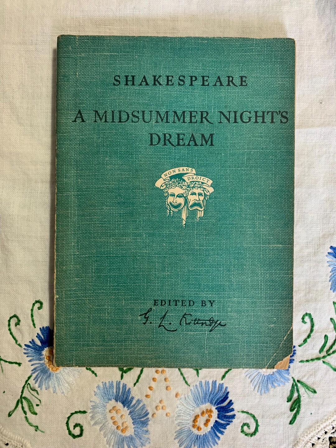 A Midsummer Nights Dream the Kittredge Shakespeares / Vintage Soft ...