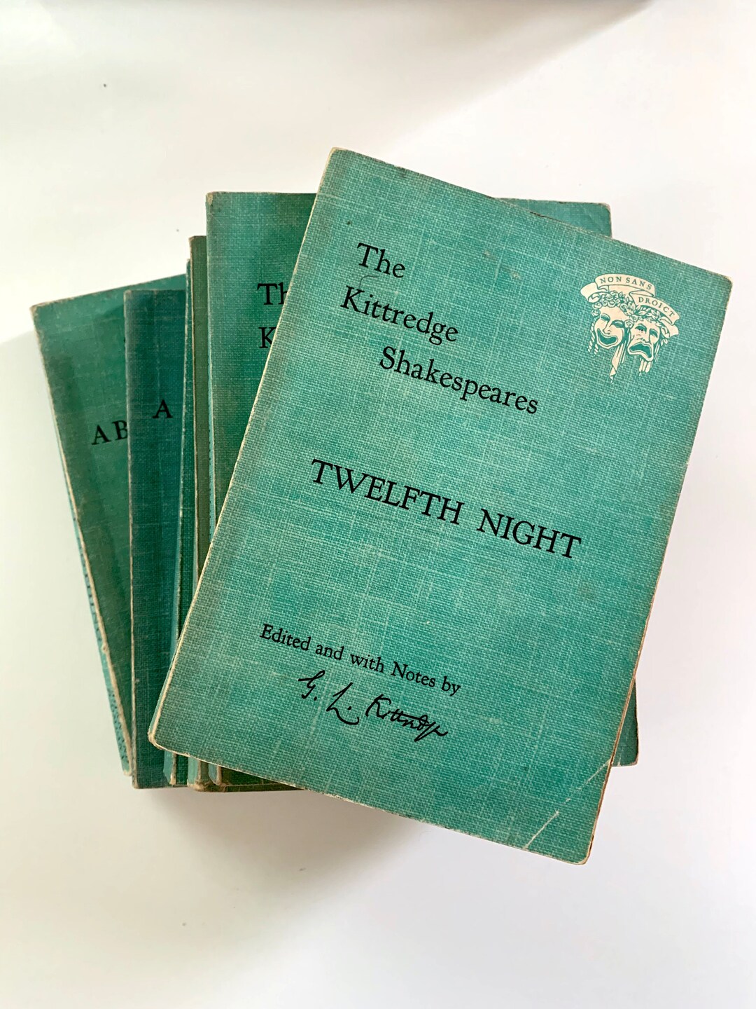 Twelfth Night the Kittredge Shakespeares / Vintage Soft Cover Play ...