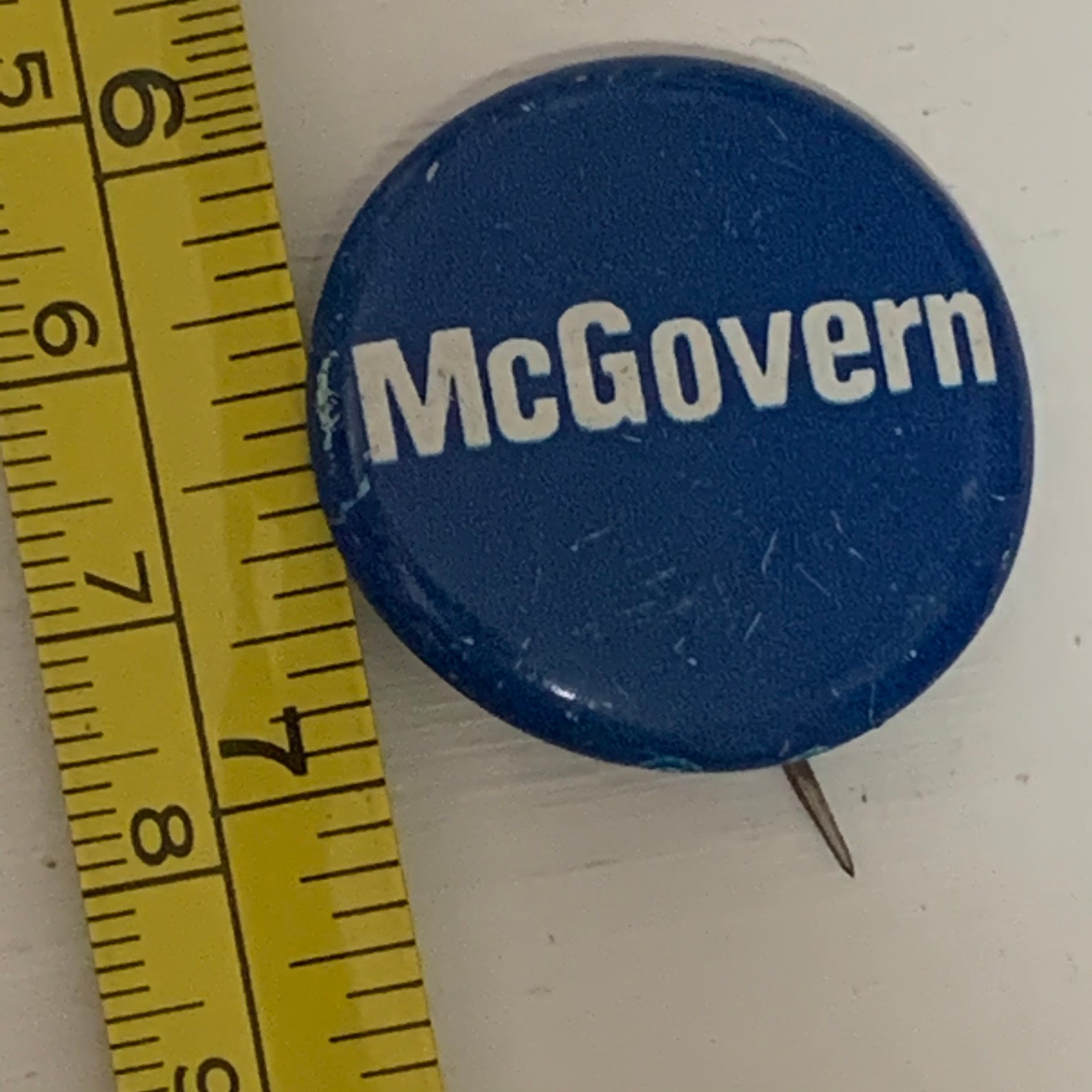 George Mcgovern 1972 Vintage Pinback Button / Vintage Campaign Pin ...