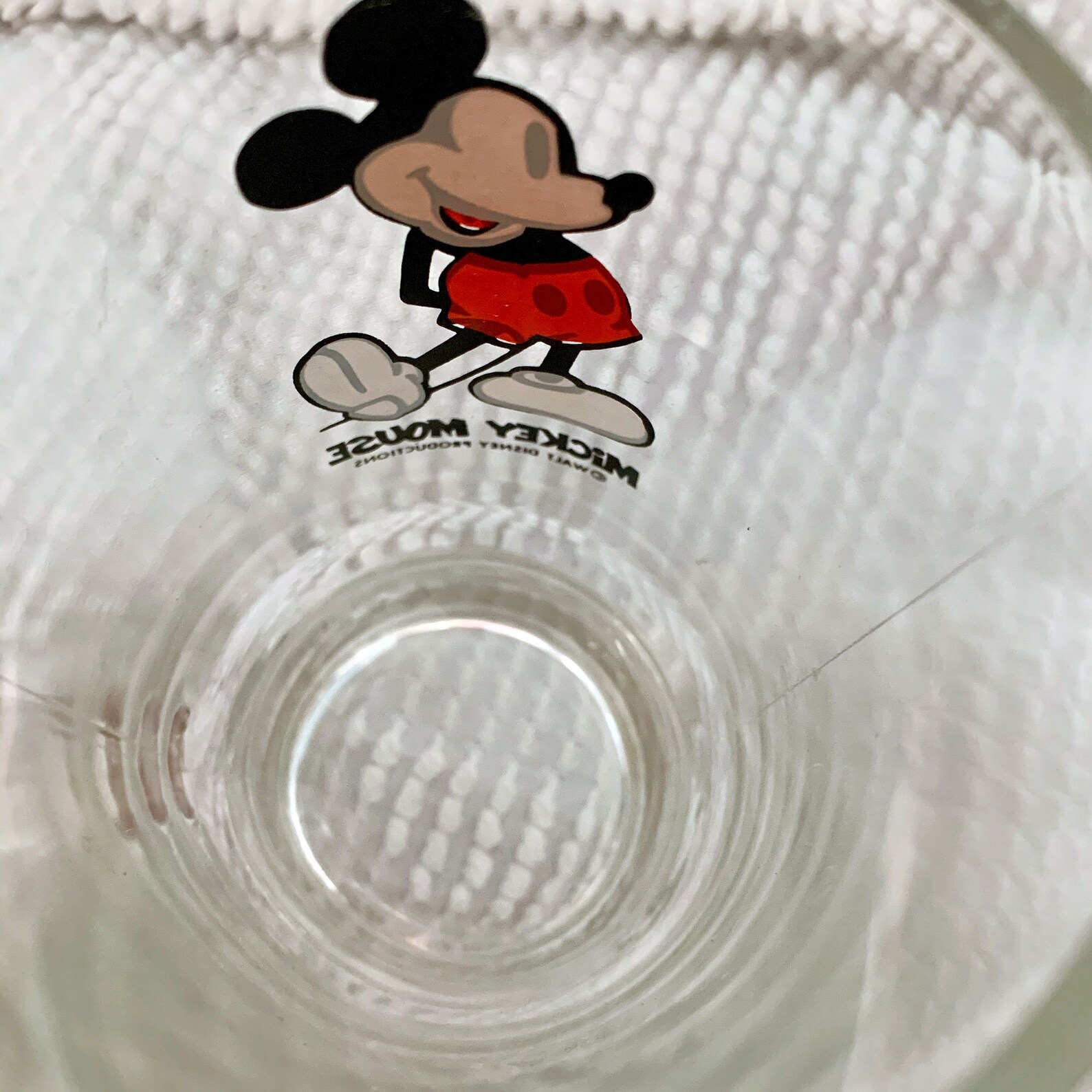Vintage Mickey Mouse Glass Mug With Handle / Mickey Mouse | Etsy