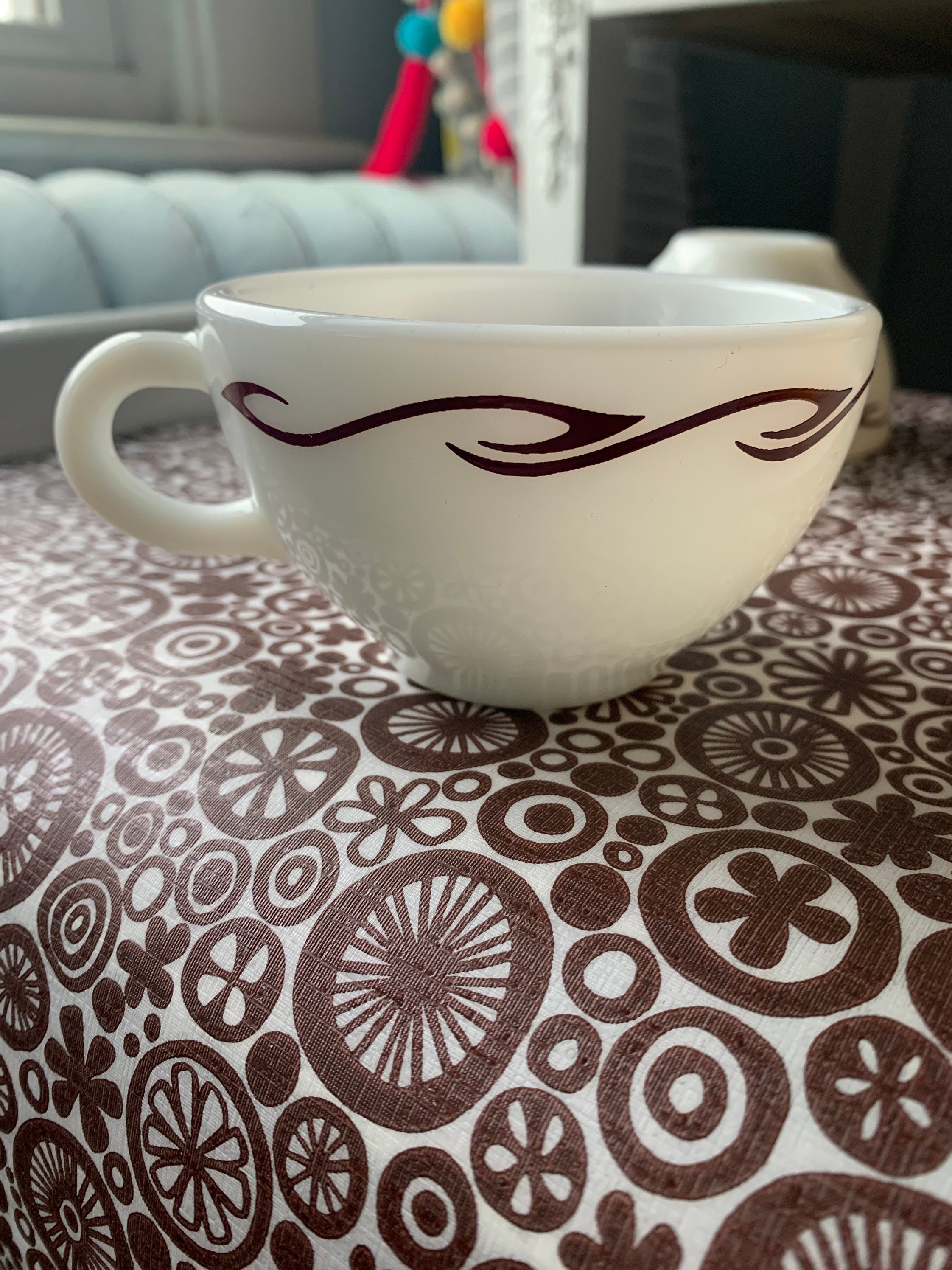 Vintage Pyrex Double Tough Mug Restaurantware Cup / Retro - Etsy