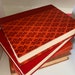 Vintage Book Stack / Red Books /shades of Red Book Decor Lot / Book ...