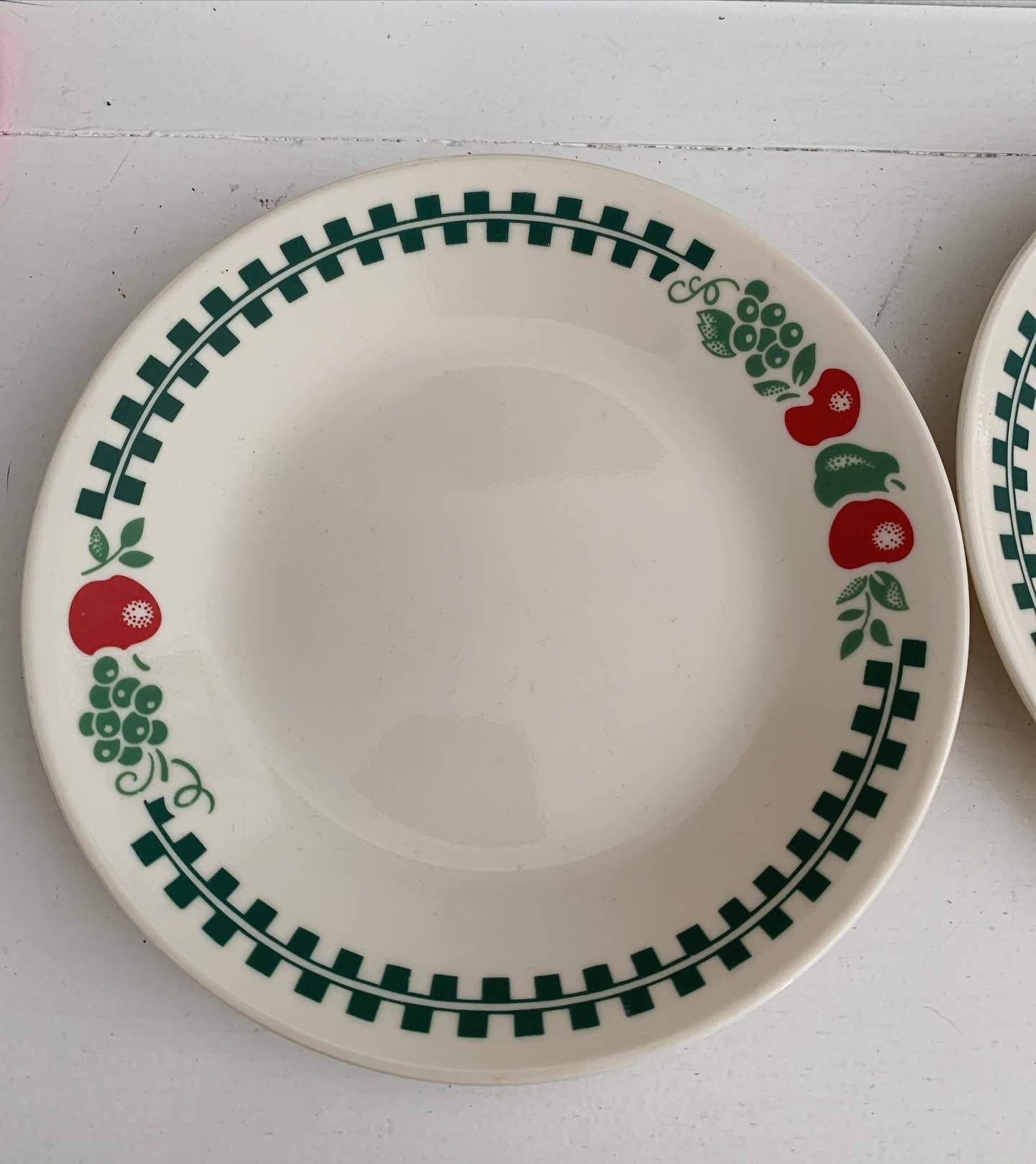 Vintage Corelle Farm Fresh Small Plate Replacement / Cottagecore Fruit ...
