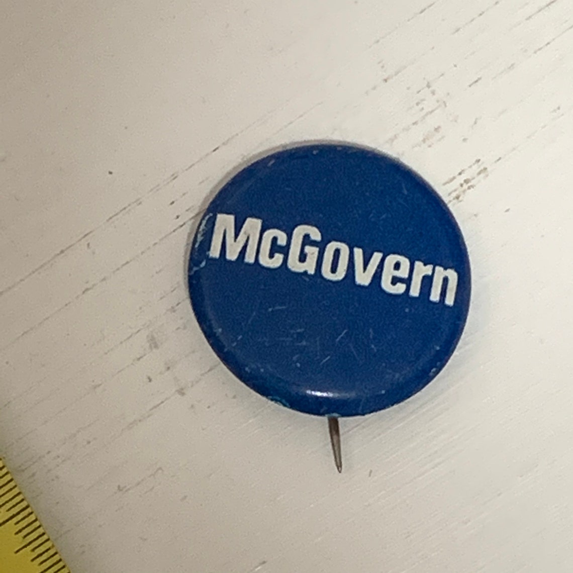 George Mcgovern 1972 Vintage Pinback Button / Vintage Campaign Pin ...