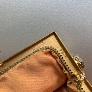 Vintage Whiting and Davis Gold Coin Purse With Kiss Clasp - Etsy