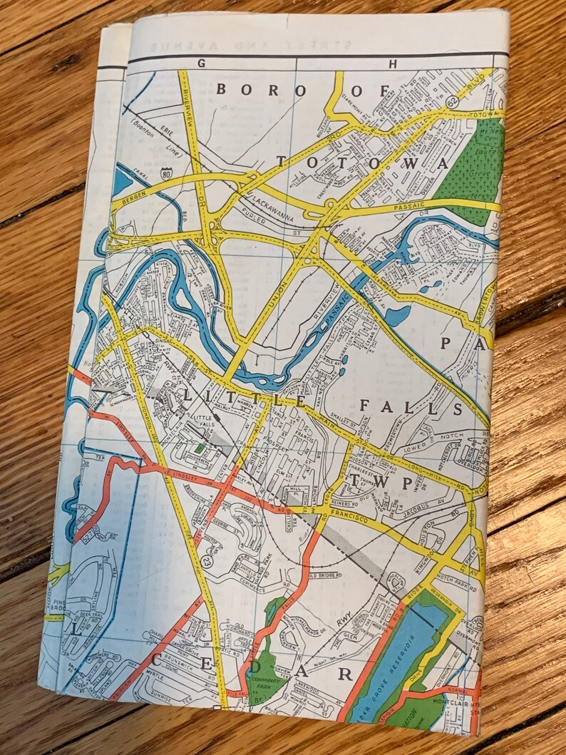 Vintage Fold Out Map / 1976 Street and Road Map of Essex | Etsy