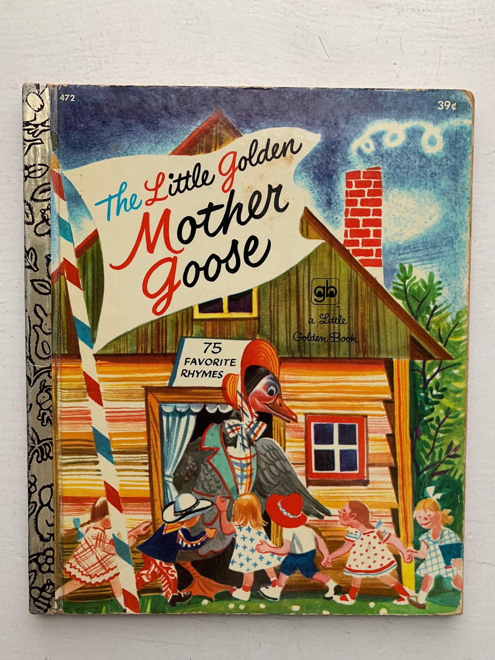 Vintage Little Golden Mother Goose 75 Favorite Rhymes Feodor ...
