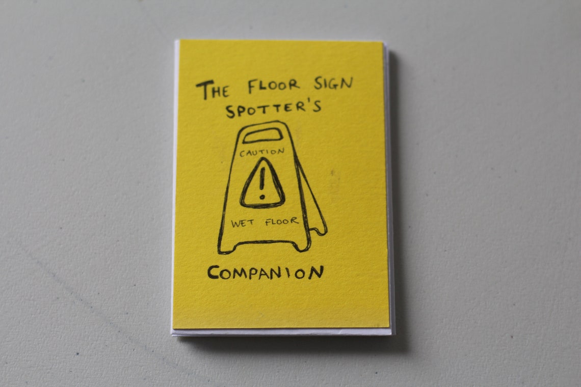 Tiny Art Zine Mini-zine Funny Zine Yellow Zine Artist - Etsy