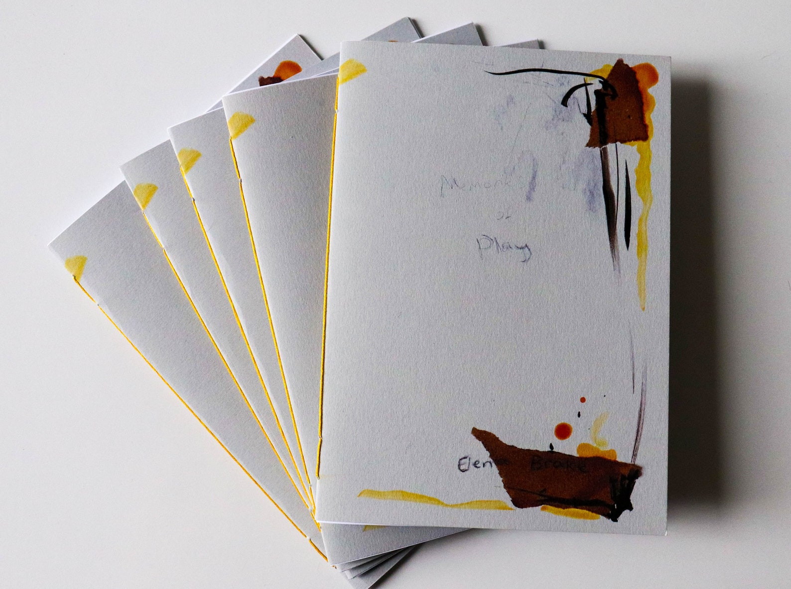 Memories of Play, Zine, A5 Zine, Original Art, Handmade Art Zine, Hand ...