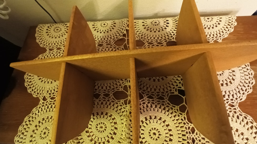 4 Pieced Sectional Wooden Divider for Small Gathering Longaberger ...