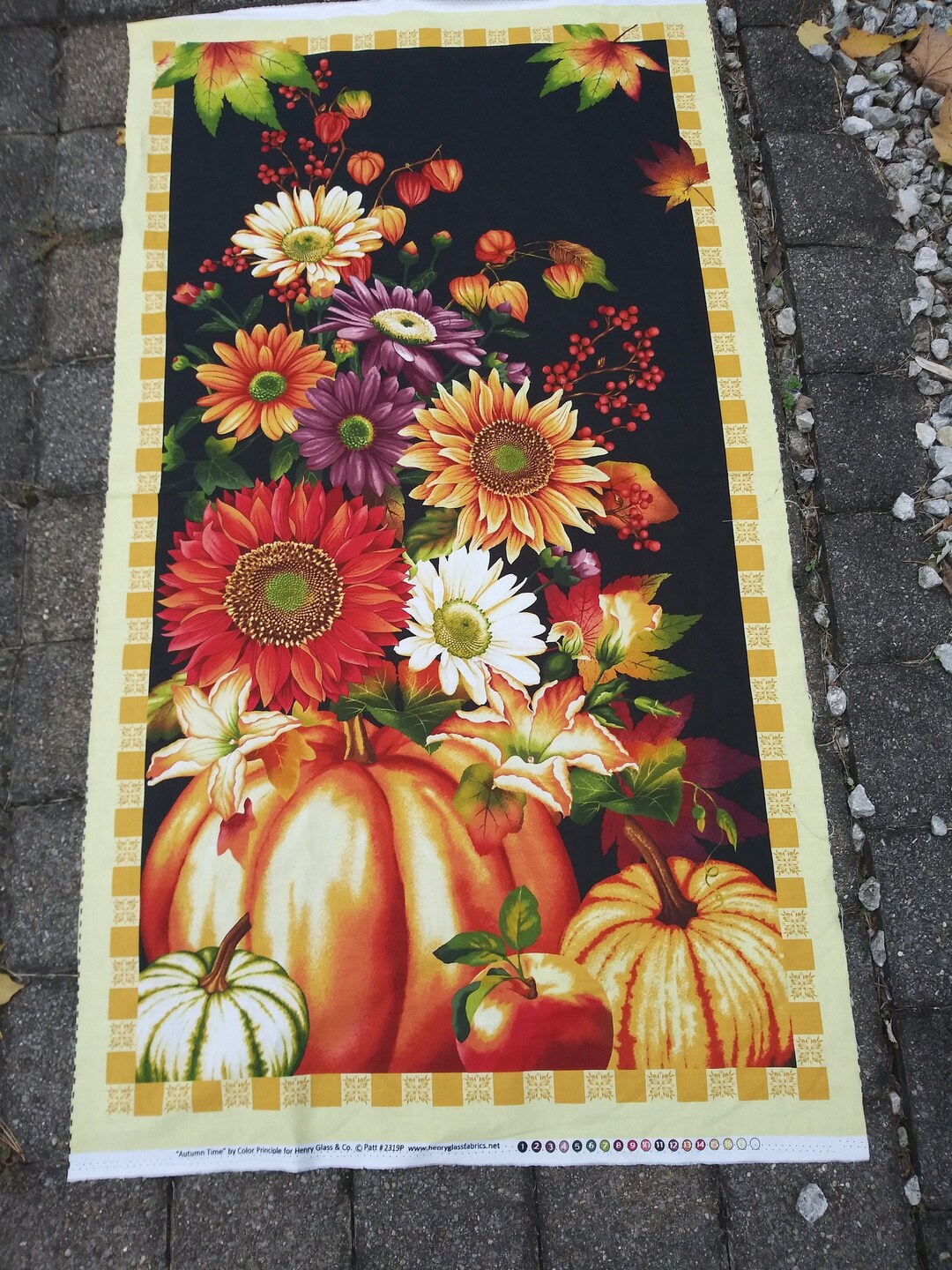 Autumn Time Color Principle Henry Glass & Co Patt2319p Fall Panel ...