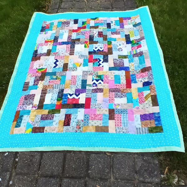 Scrappy Patchwork - Etsy