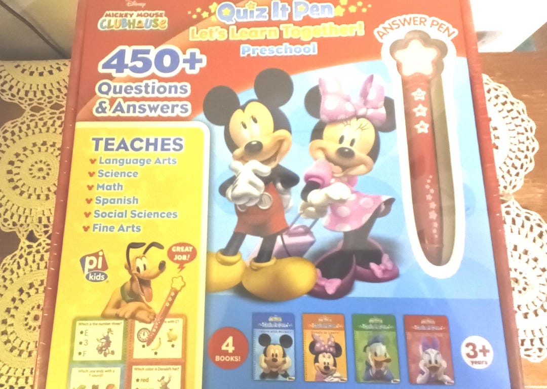 Disney Mickey Mouse Clubhouse Quiz It Pen Preschool Christmas Nib - Etsy