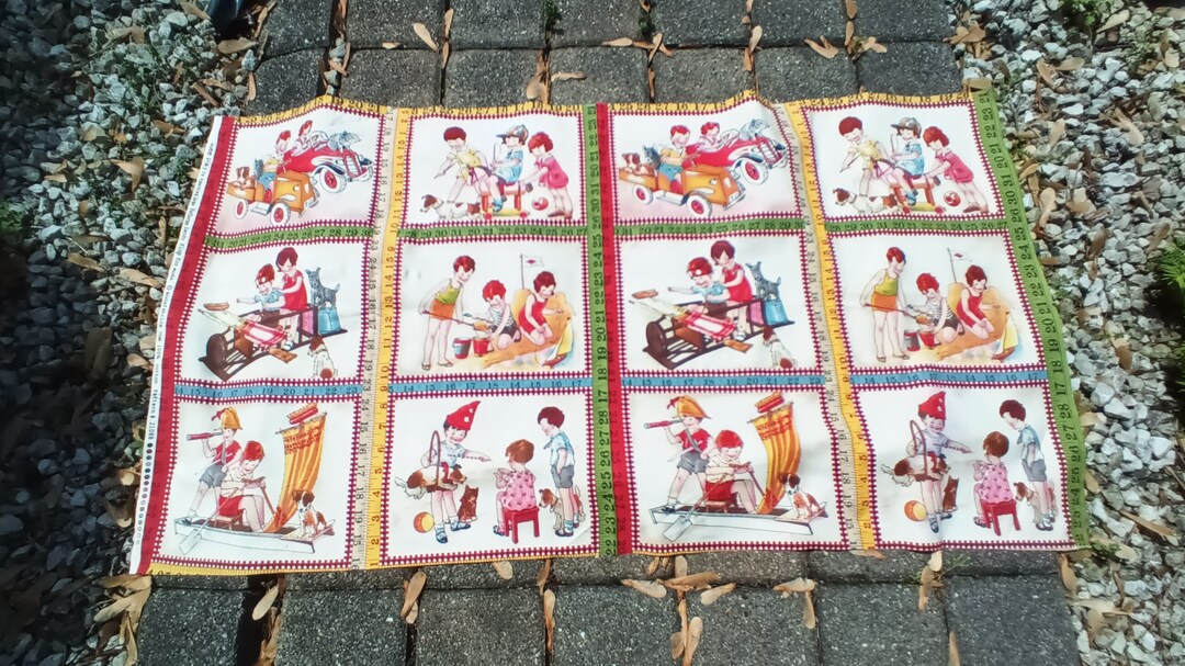 Wee Play American Jane Patterns Sandy Klop Panel Moda Fabrics Inches ...